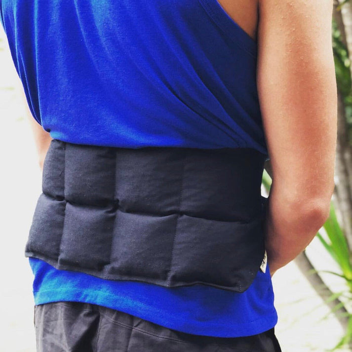 Back Wrap Heat Bag - Black | Wili Heat Bags